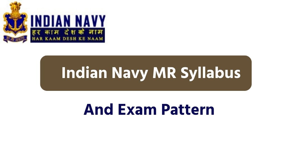 Indian Navy MR Syllabus In Hindi 2024 - नेवी एमआर सिलेबस